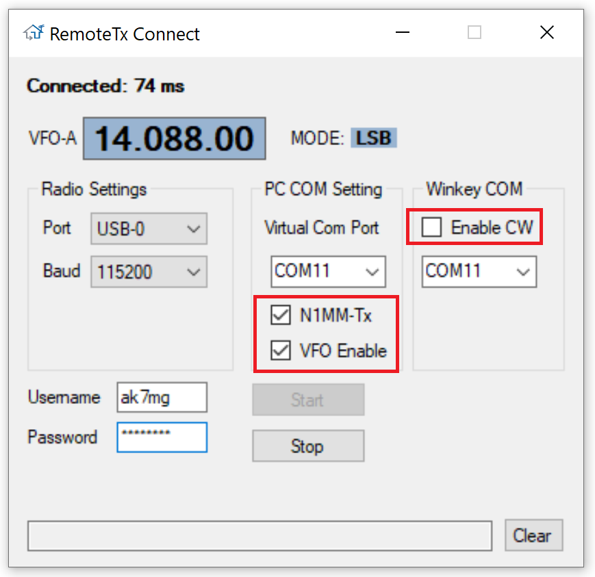 Remote-Rtty-N1MM-IC-7300-Setup – RemoteTx